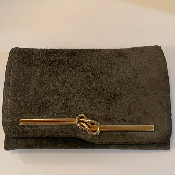 Susan Gail | Bags | Vintage Susan Gail Original Gray Suede Leather ...